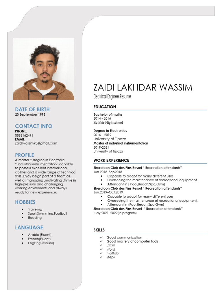 Zaidi Lakhdar Wassim | PDF
