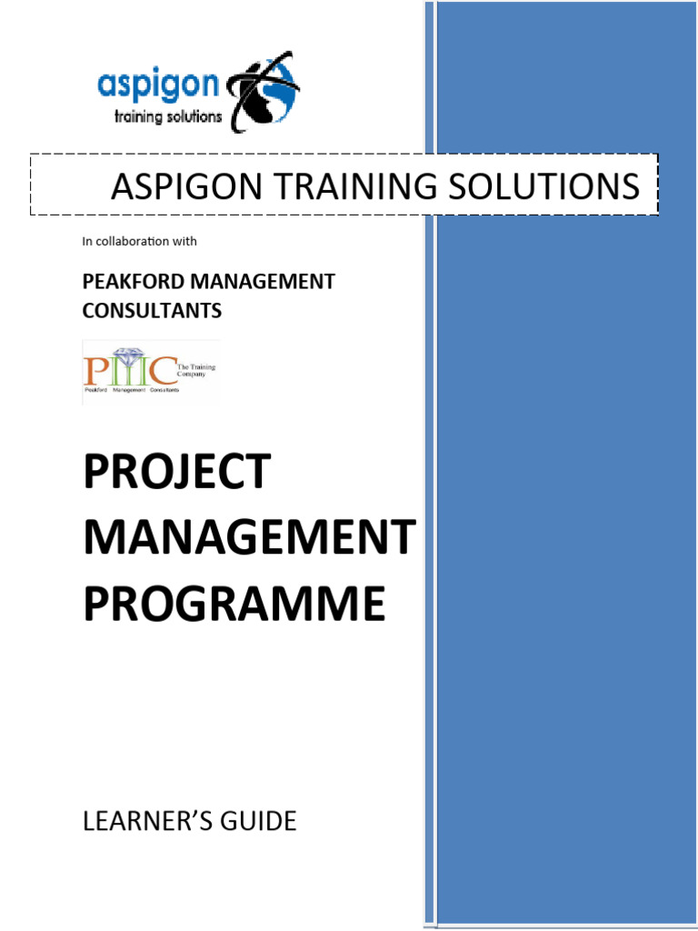 Learner Guide | PDF | Project Management | Procurement