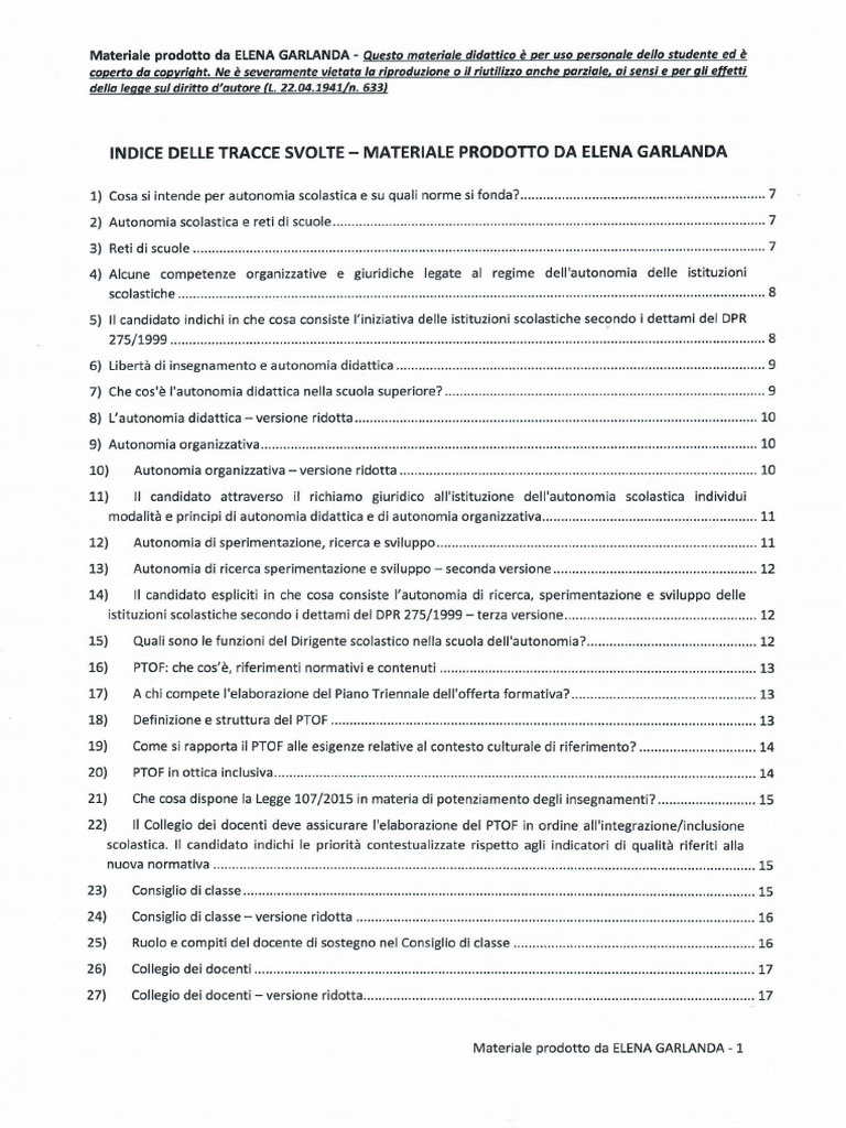 Domande e Risposte Tfa - Seconda Prova | PDF