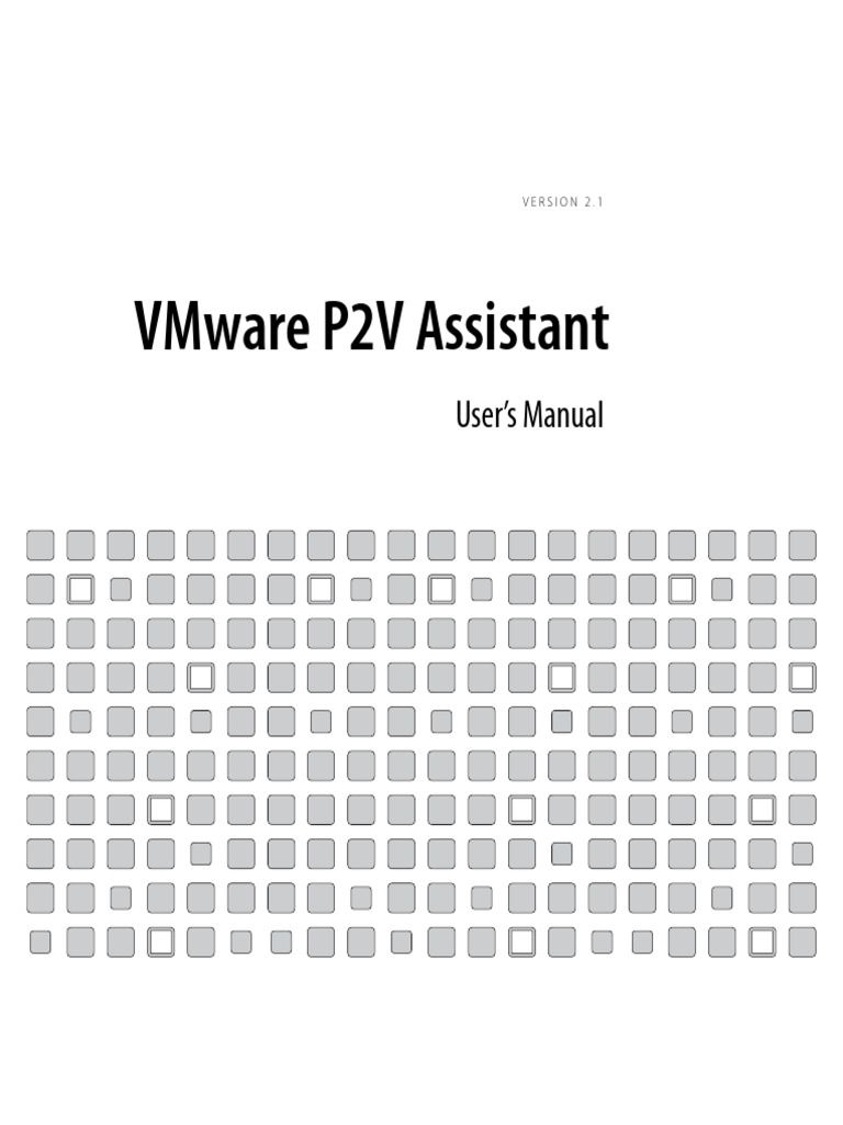 VMWARE p2v212 Manual | PDF