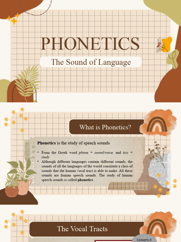 Phonetics | PDF | Phonetics | Phoneme