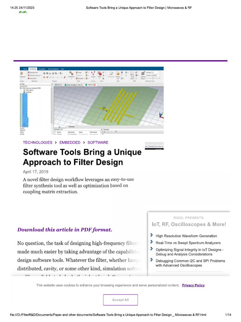 Software Tools Bring A Unique | PDF
