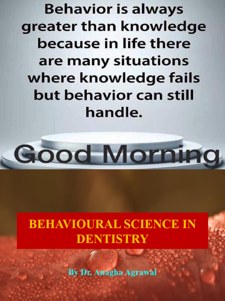 Behavioural Science Part I | PDF | Behavioural Sciences | Family