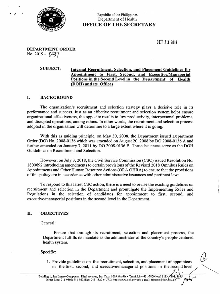 Do2019 0437 RSP Guidelines | PDF