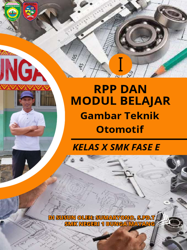 Modul Gambar Teknik Otomotif Fase e - Fase E-1 | PDF