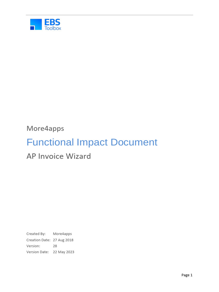 FID AP Invoice Wizard | PDF | Login | Software Bug