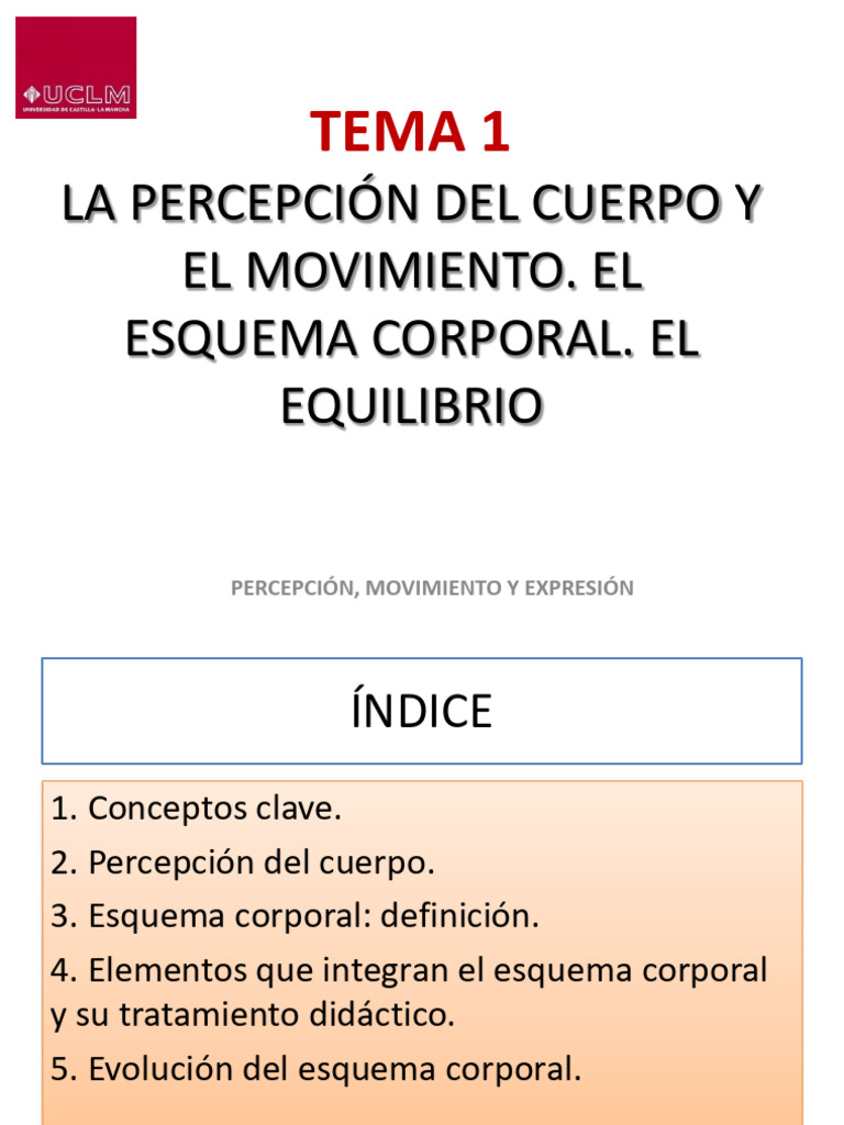 Educación Física y Esquema Corporal | PDF | Respiración | Percepción