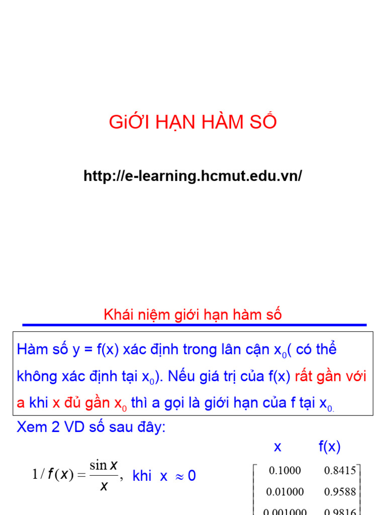 GiOI HAN HAM SO | PDF