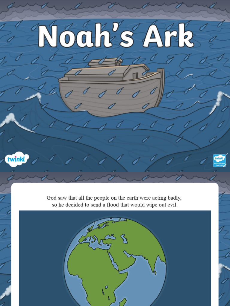 Noah's Ark: A Simple Story for Kids | PDF