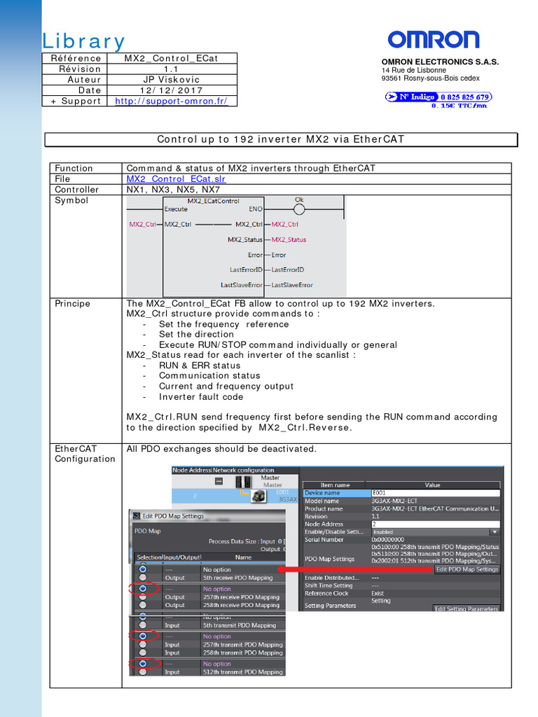 MX2 - Control - ECat - E V2 | PDF | Integer (Computer Science) | Command Line Interface
