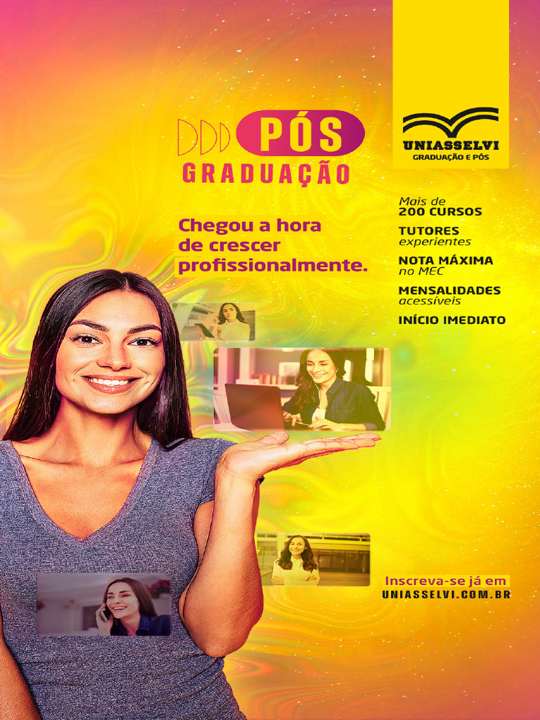 Folder de Cursos Pós Da Uniasselvi | PDF