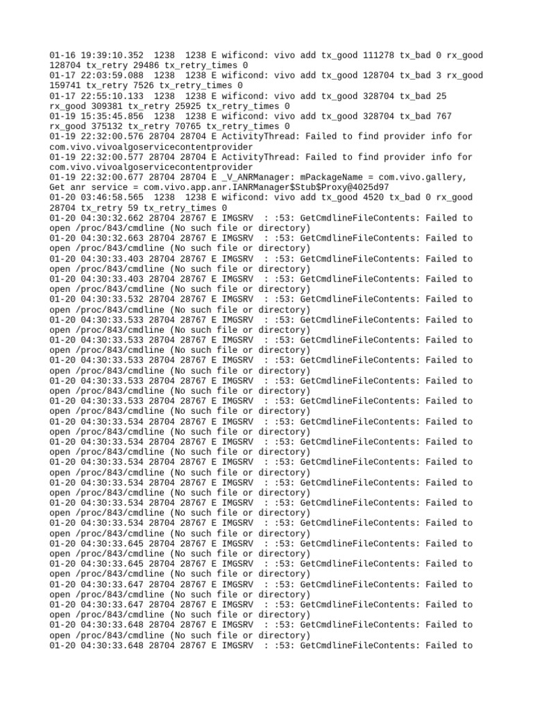 Log | PDF | Directory (Computing) | Operating System Families
