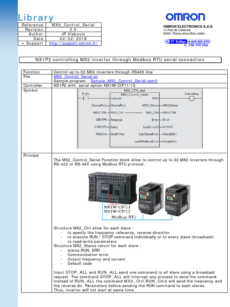 MX2 - Control - Serial - E V2 | Download Free PDF | Parameter (Computer ...
