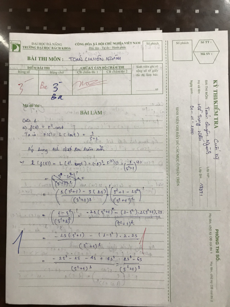 Baithi Toanchuyennganh Phuckhao | PDF