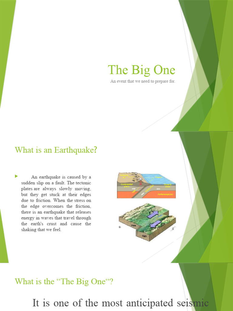 The Really Big One | PDF | Earthquakes | Seismology