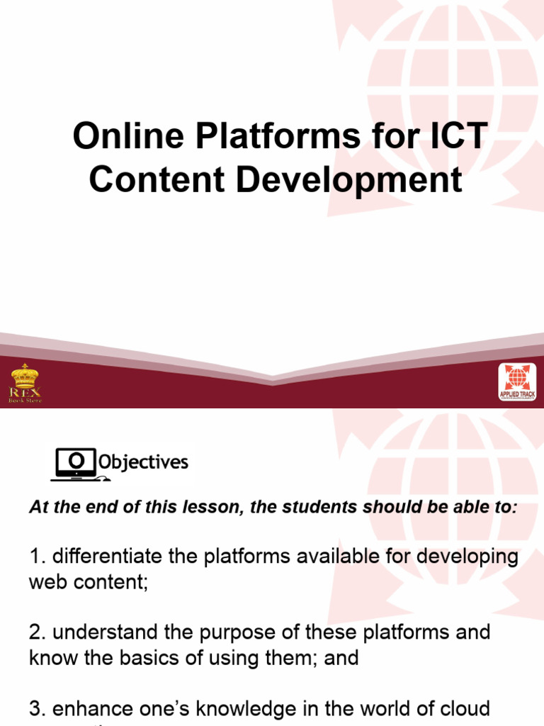 L7 Online Platforms For ICT Content Development | PDF | World Wide Web ...