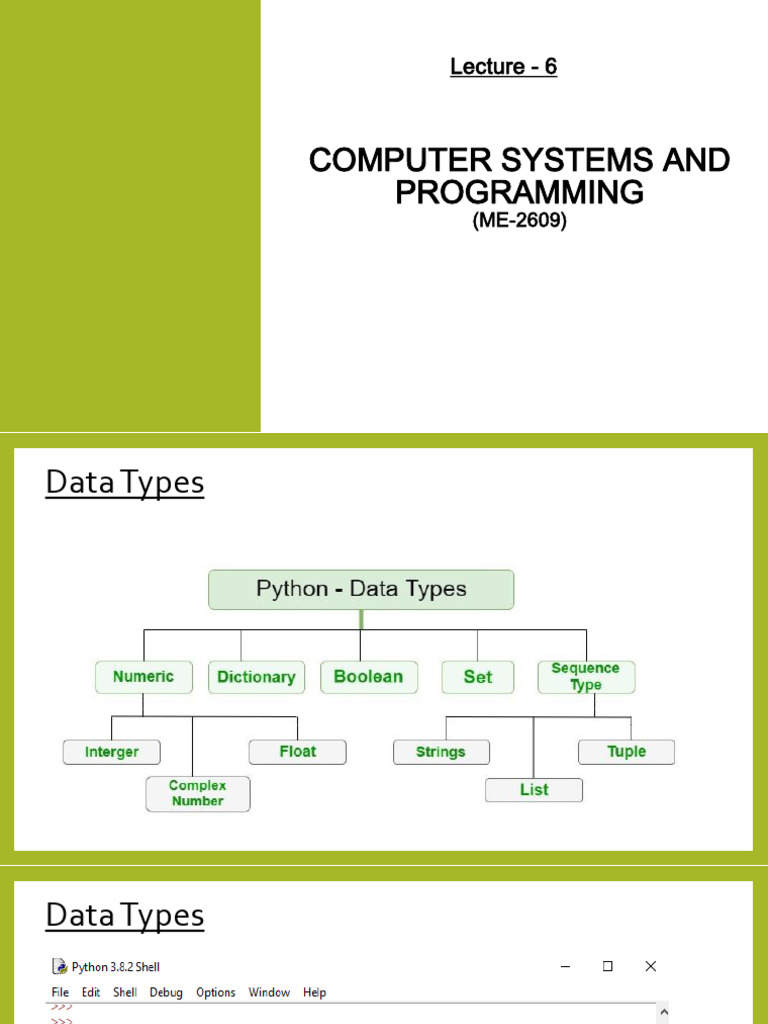Lecture - 6 | PDF | Arithmetic | Software Development