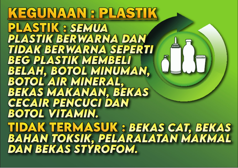 Kitar Semula Plastik Pdf