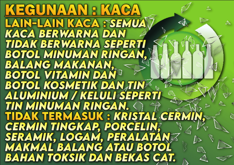 Kitar Semula Kaca | PDF
