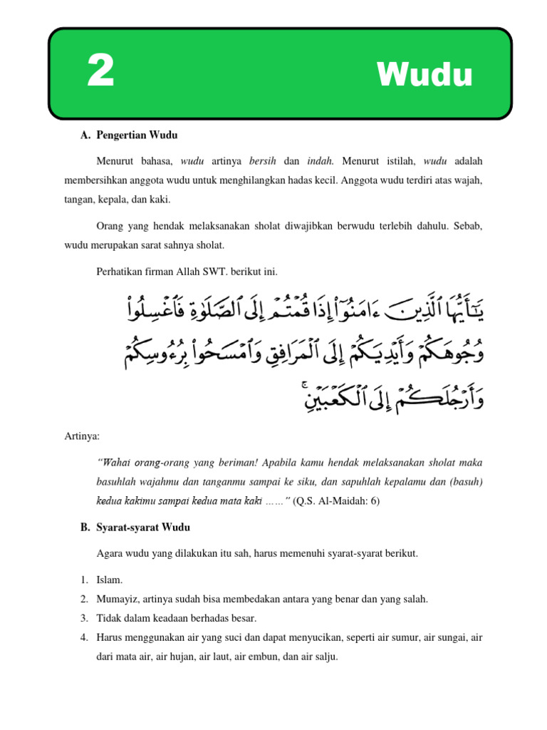 Modul Fiqih Kelas 3 Pdf