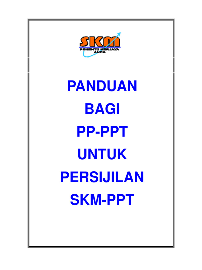 Panduan Permohonan SKM-PPT | PDF