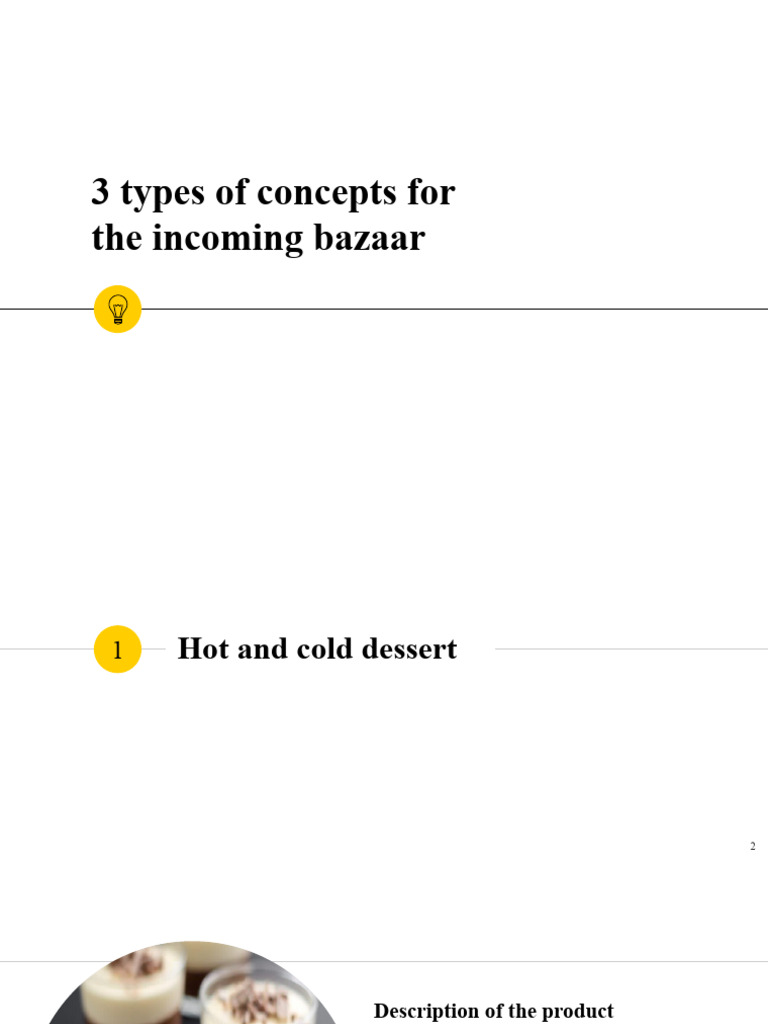 Concepts For Bazaar | PDF