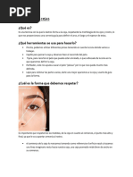 Visagismo de Cejas | PDF | Ceja | Cara