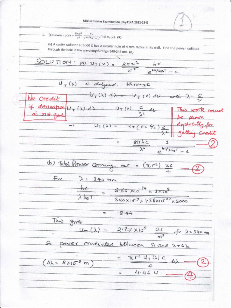 Solution MidSem | PDF