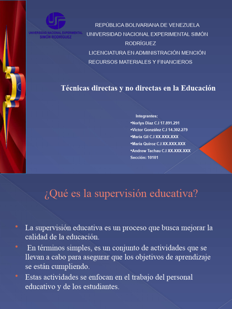 Tecnicas Directas e Indirectas | PDF | Enseñando | Ciencia cognitiva