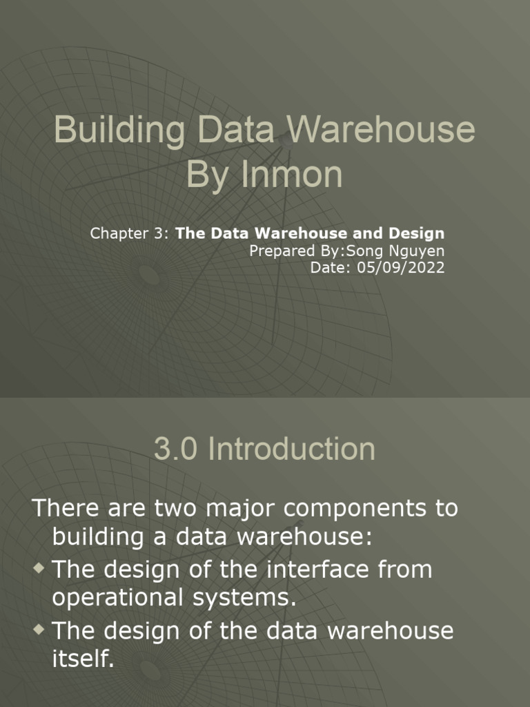 Building The Data WareHouse - Chapter 03 | PDF | Data Warehouse | Data Model