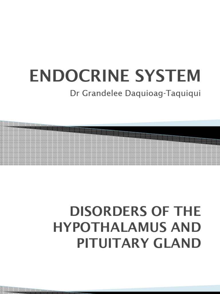 Pediatrics - Endocrine System (Part1) | PDF | Hyperthyroidism ...
