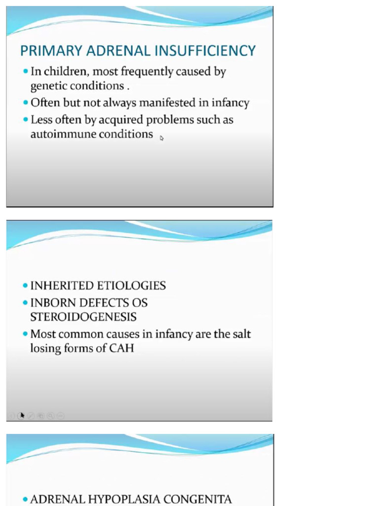 Pediatrics - Endocrine System (Part 2) | PDF