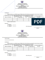Sample LETTER OF REQUEST FOR SCHOOL FORM 137 | PDF