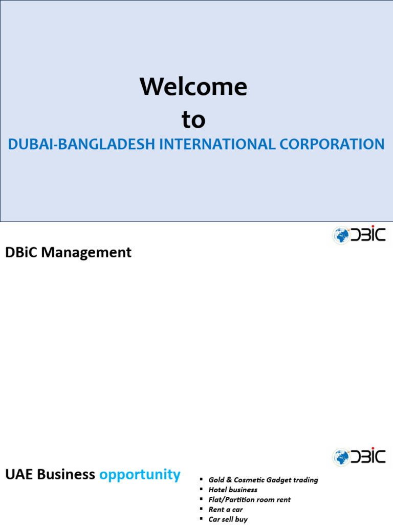 DBiC Business Proposal | PDF | Business | Private Sector