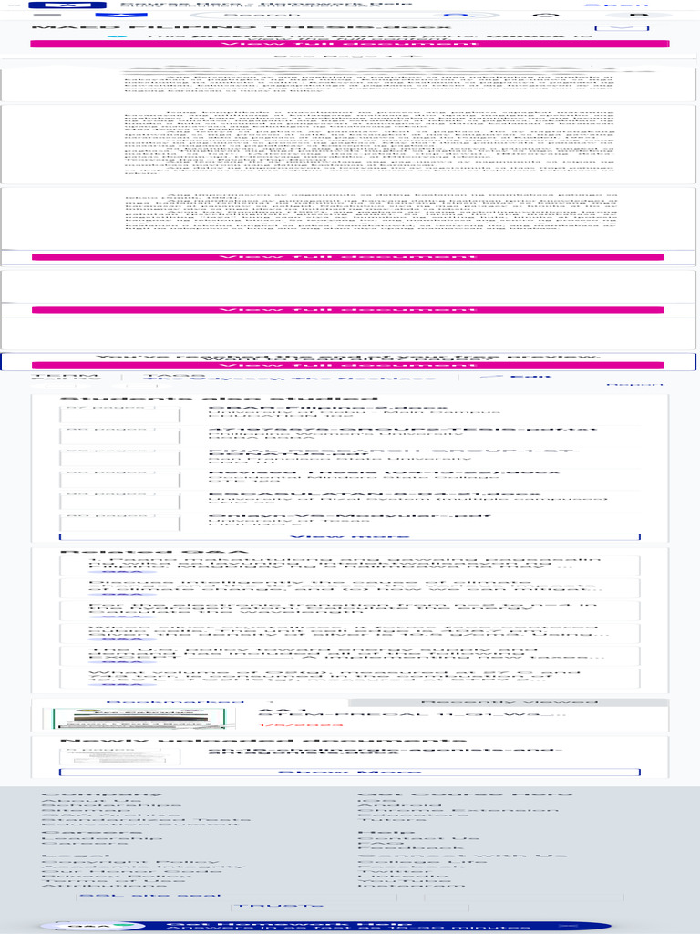 MAED FILIPINO THESIS - Docx AA 1 No School Co | PDF