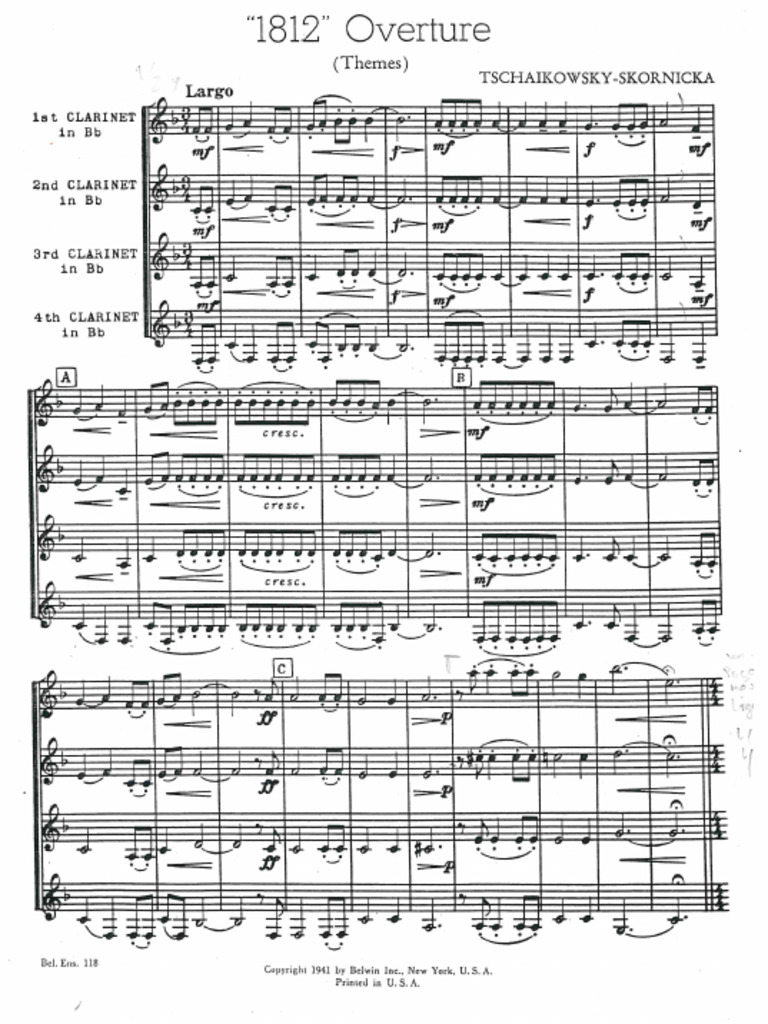 Overture 1812 | PDF