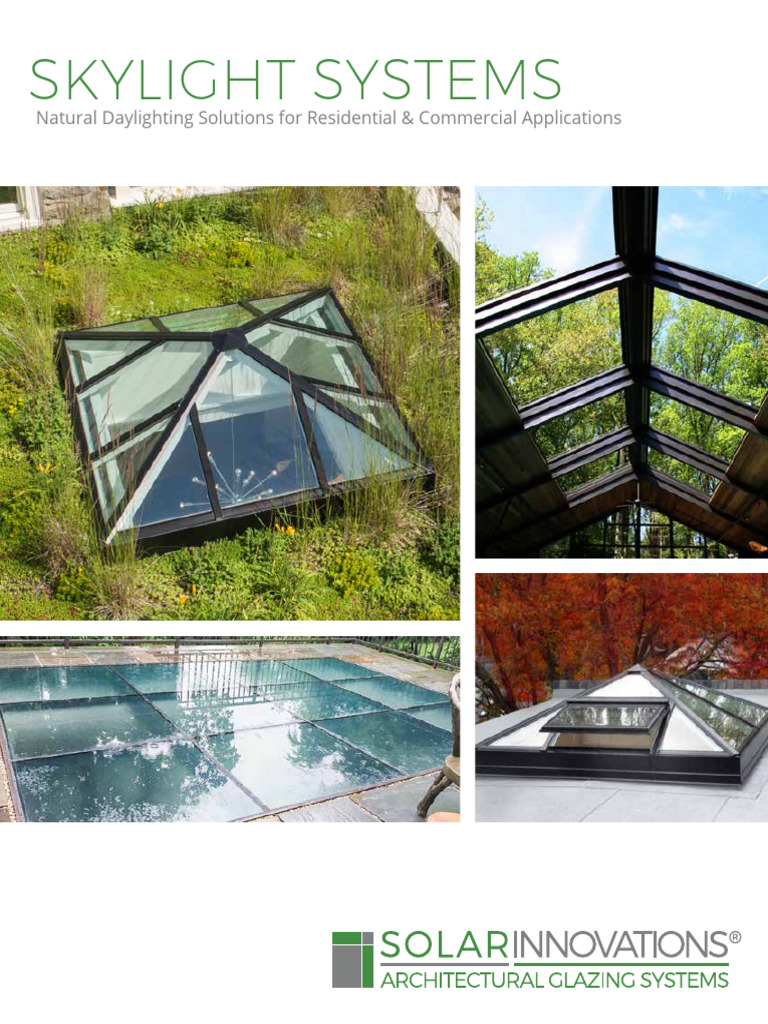 2019 Skylight Systems Brochure | PDF | Window | Glasses
