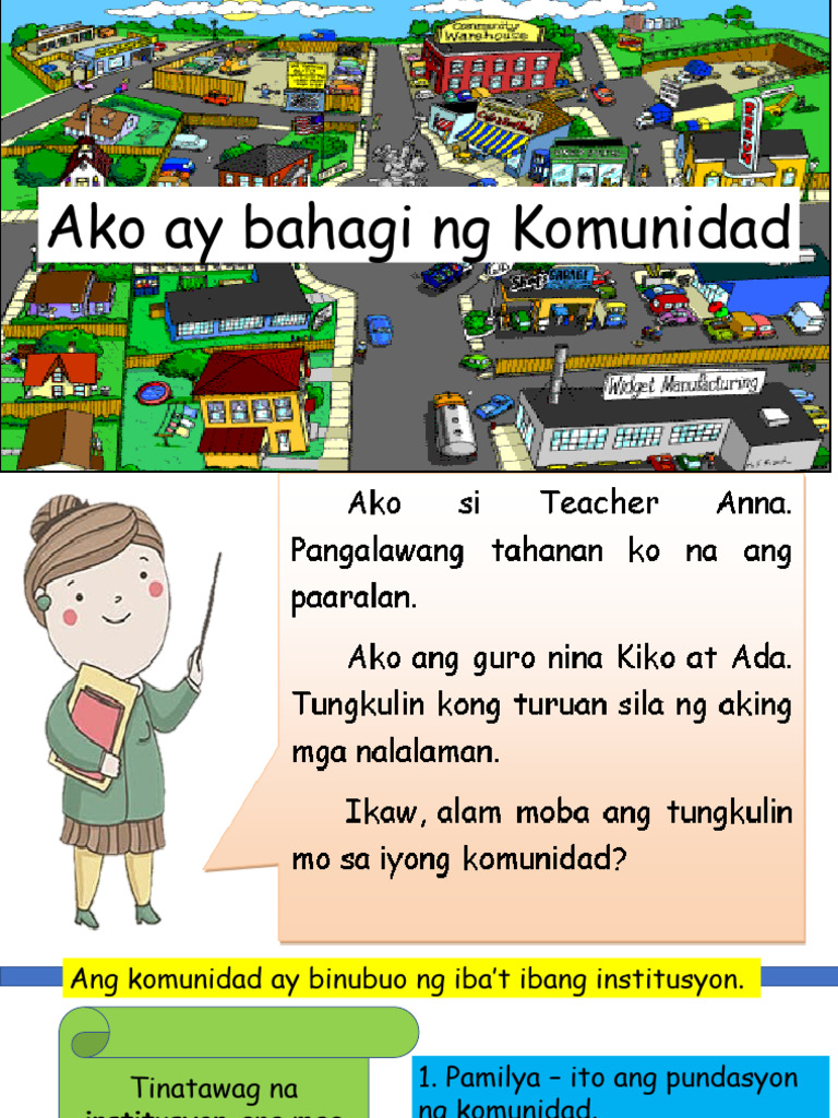 4.5 Ako Ay Bahagi NG Komunidad. | PDF 4.5 Ako Ay Bahagi NG Komunidad. | PDF