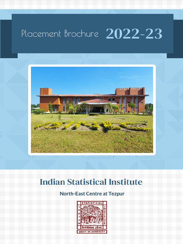 Placement Brochure ISI NE 2023 (1) - 1 | PDF