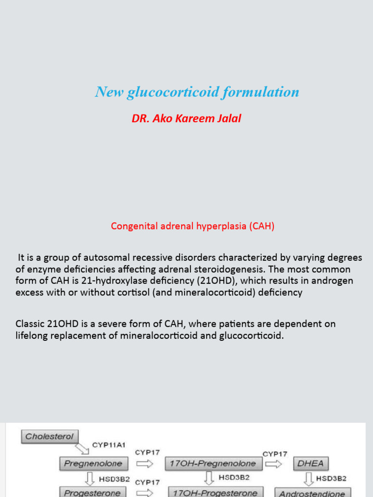 New Glucocorticoid Formulation | PDF | Adrenal Gland | Endocrine System