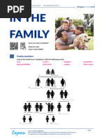 In The Family British English Teacher A2 B1 | PDF | Family ...