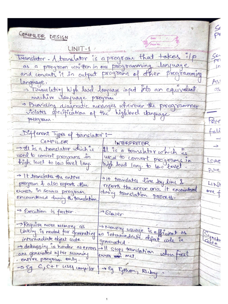 CD Unit 1 by Atul | PDF