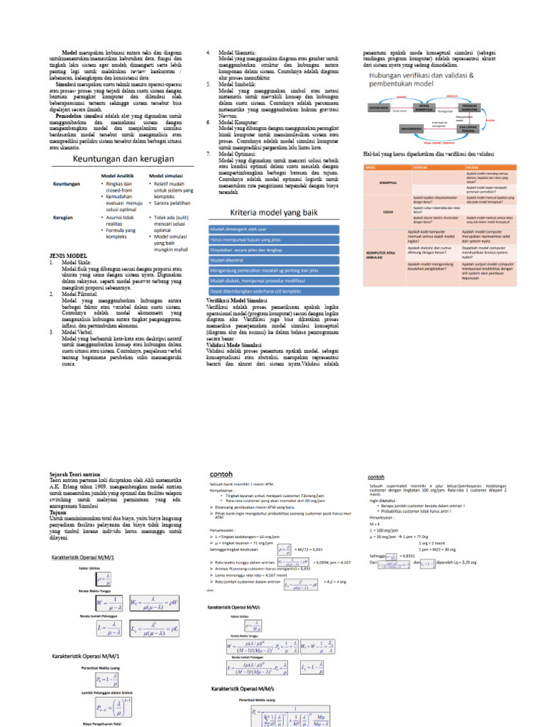 Catatan - UTS PEMSIS | PDF