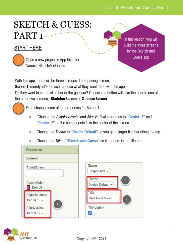 Sketch and Guess Student Guide_ Part 1 | PDF | Drawing | Computing