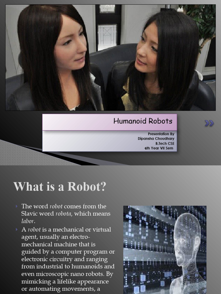 humanoid_robots_final[1] | PDF | Robotics | Robot