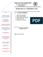 Beswmc 608 Accomplishment Report | PDF | Waste Management | Economies