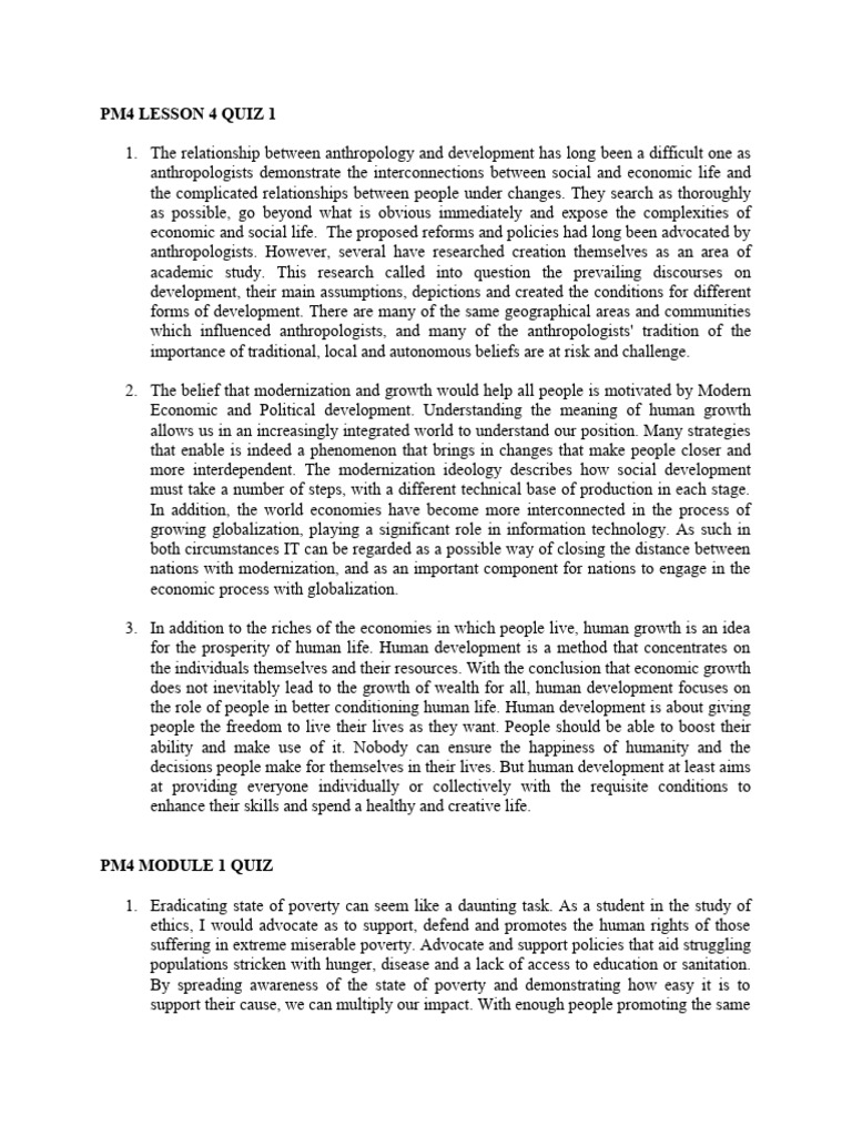 Ethics Module 4, 5, 7 | PDF