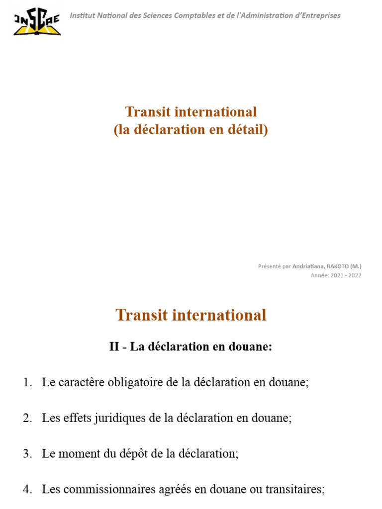 4-Déclaration en Détail 2 | PDF