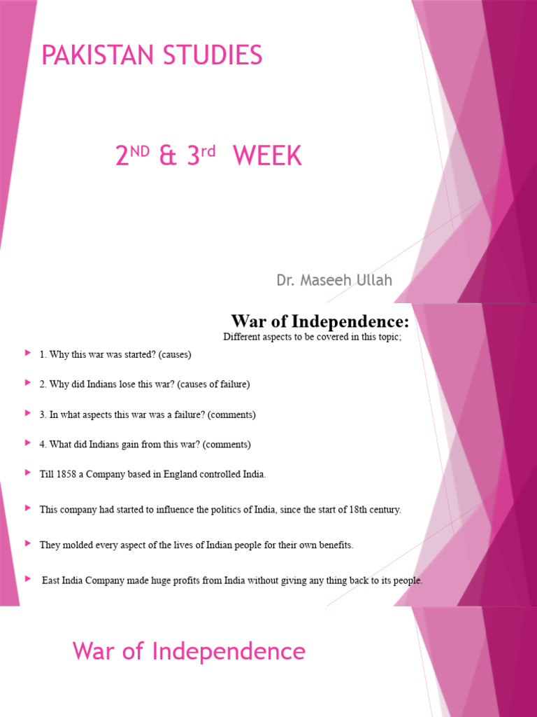 Pak Study | PDF | British Raj | South Asia