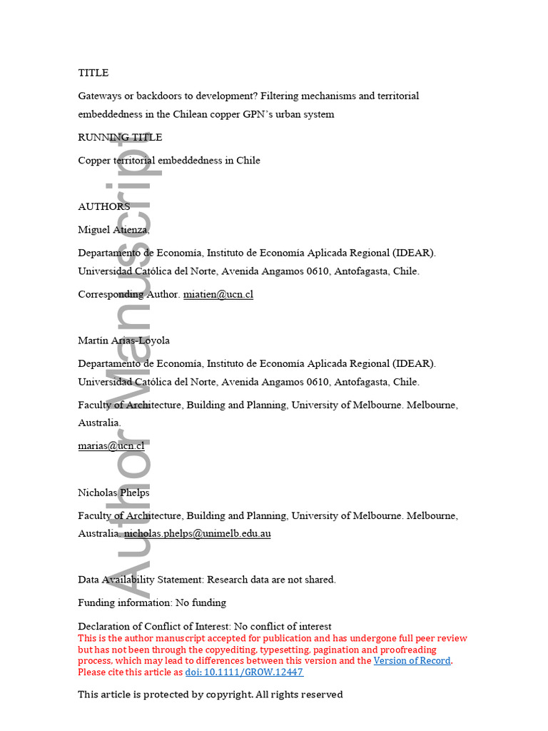 10 1111-Grow 12447 | PDF | Cost Of Living | Chile